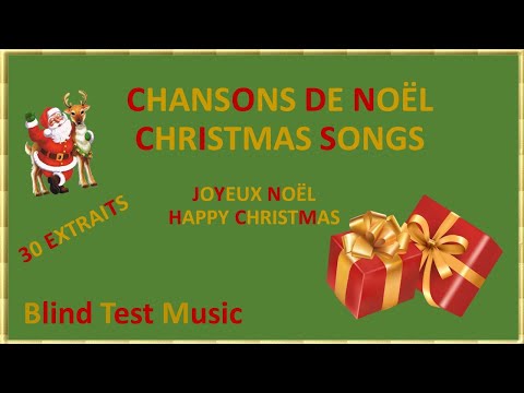 BLIND TEST CHRISTMAS Songs
