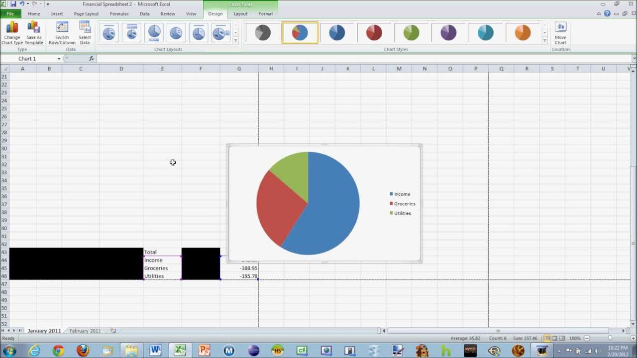 Excel Assigment - Financial Spreadsheet 3