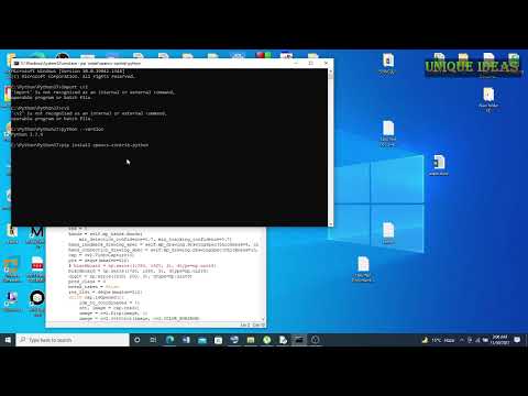 OpenCV2 Error ||import cv2 ImportError DLL load failed The specified module could not be found solve
