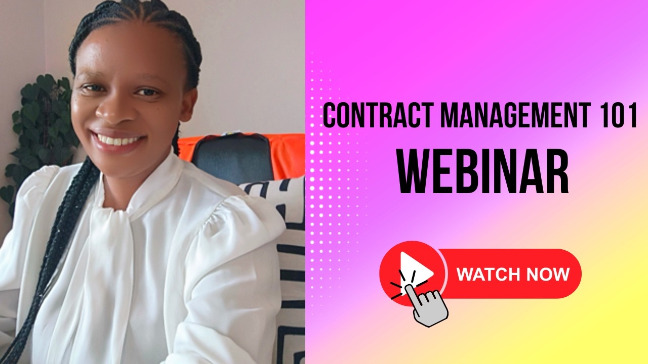 Contract Management 101: The Basics Webinar!