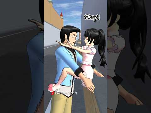 Do not trust strangers online! 😣 #sakuraschoolsimulator #shorts #awareness #trending #viralvideo