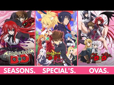 How to Watch High School DxD? Easy Watch Order Guide