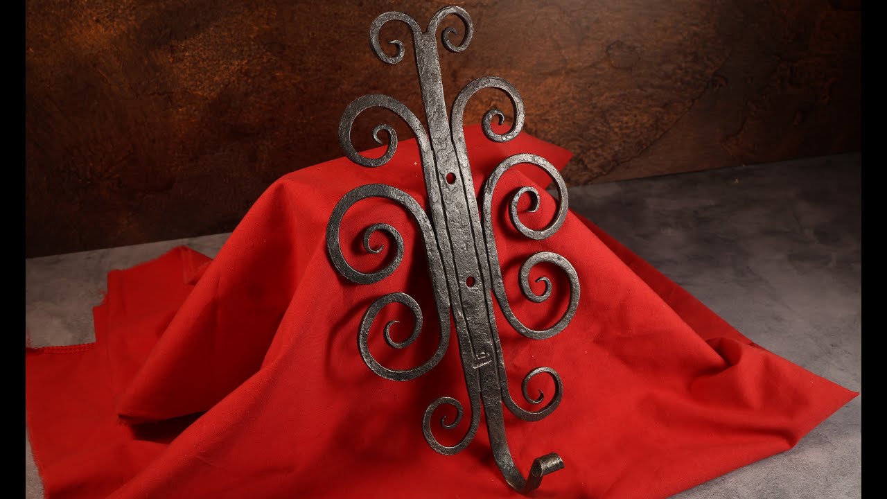 Blacksmithing - New Mexican scroll hook