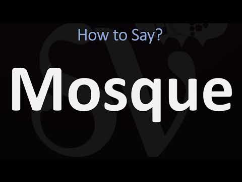 How to Pronounce Mosque? (CORRECTLY)