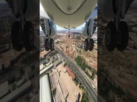 Most Beautiful Landing in Adolfo Suárez Madrid–Barajas Airport #barajas #aviation
