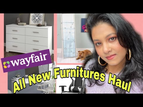 WAYFAIR FURNITURE - Mirror, Recliner, Office Desk ,Vanity Table and Chair, Dresser and more..