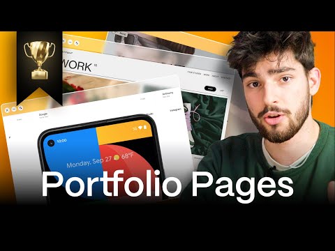 How To Create AMAZING Portfolio Pages To Showcase Your Work