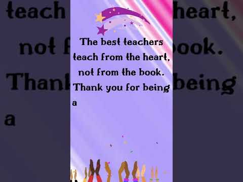 Happy Teachers' Day | Thank you, Teachers!