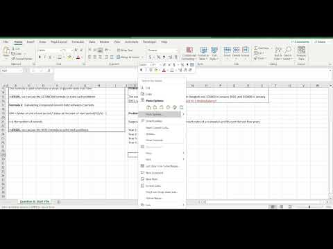How to Calculate Compound Growth Rates (Geometric Means) using Excel