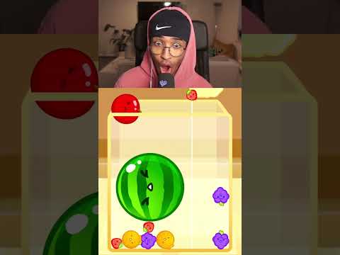 The UNLUCKIEST PLAY in Suika Game... #shorts
