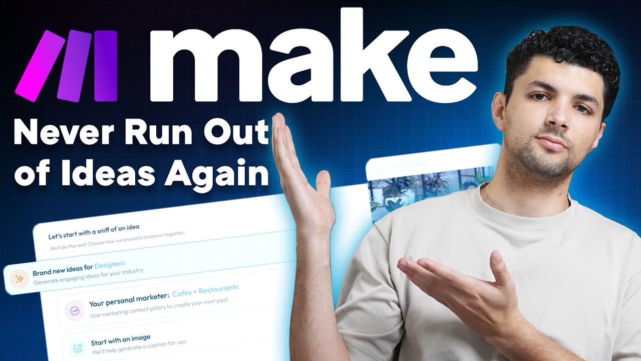 How to Generate Infinite Video Ideas + Scripts With AI | ChatGPT + Make.com Workflow