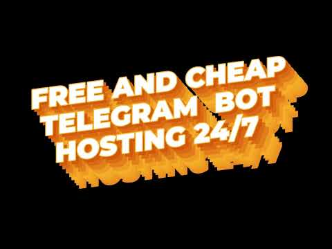 How to host telegram bot 24/7