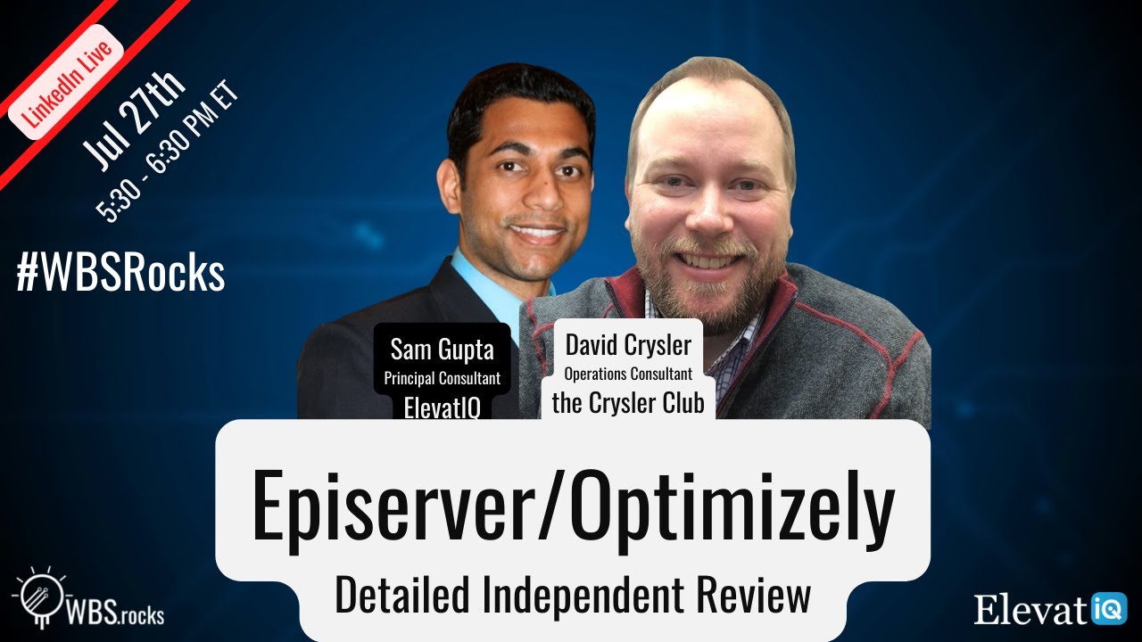 Episerver Digital Commerce/Optimizely Detailed Independent Review