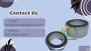 Jual Filter Paper Compressor Pleated air Filter Jakarta | Cahaya Bhakti ...