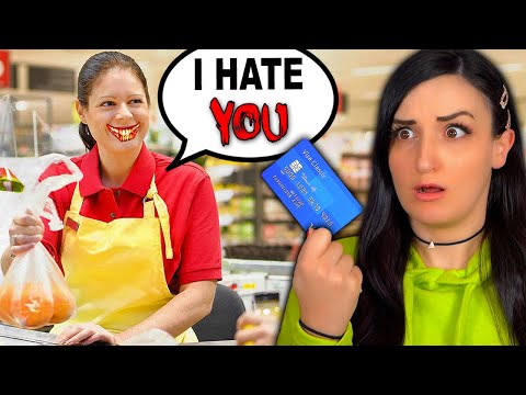 I Tried to go Grocery Shopping ...but The Cashier is Creepy