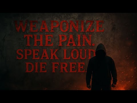 Weaponize the Pain. Speak Loud. Die Free.
