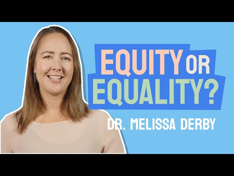 Equity or equality? | Dr Melissa Derby | The Common Room