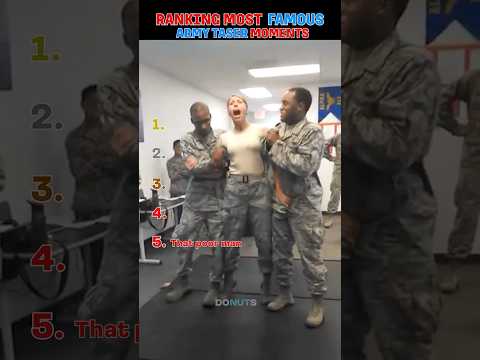 Ranking Most Famous Army TASER Moments 🤣🤣