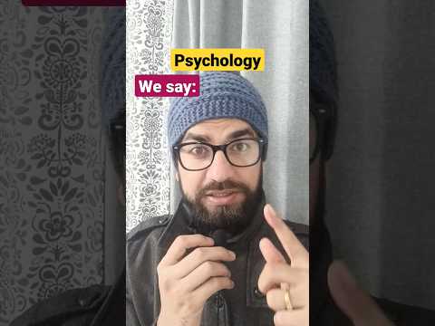 How to say psychology #shorts #shortsfeed #viral