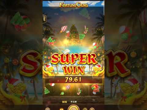 Super win ! fortune gems #casino #slot #super