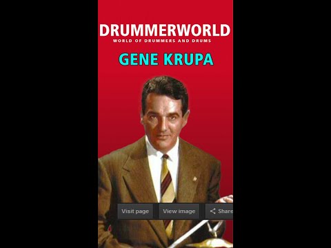 Gene Krupa SHOWTIME: Leave Us Leap - 1945 - #genekrupa #drummerworld