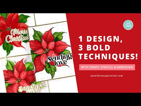 1 Design, 3 Bold Techniques!