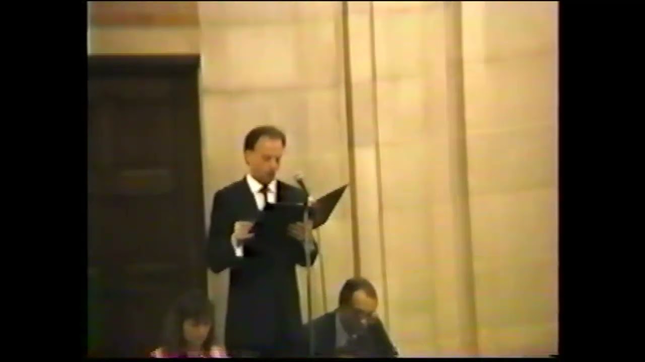 Jonah 4/21/1991. First Presbyterian Church Fargo North Dakota