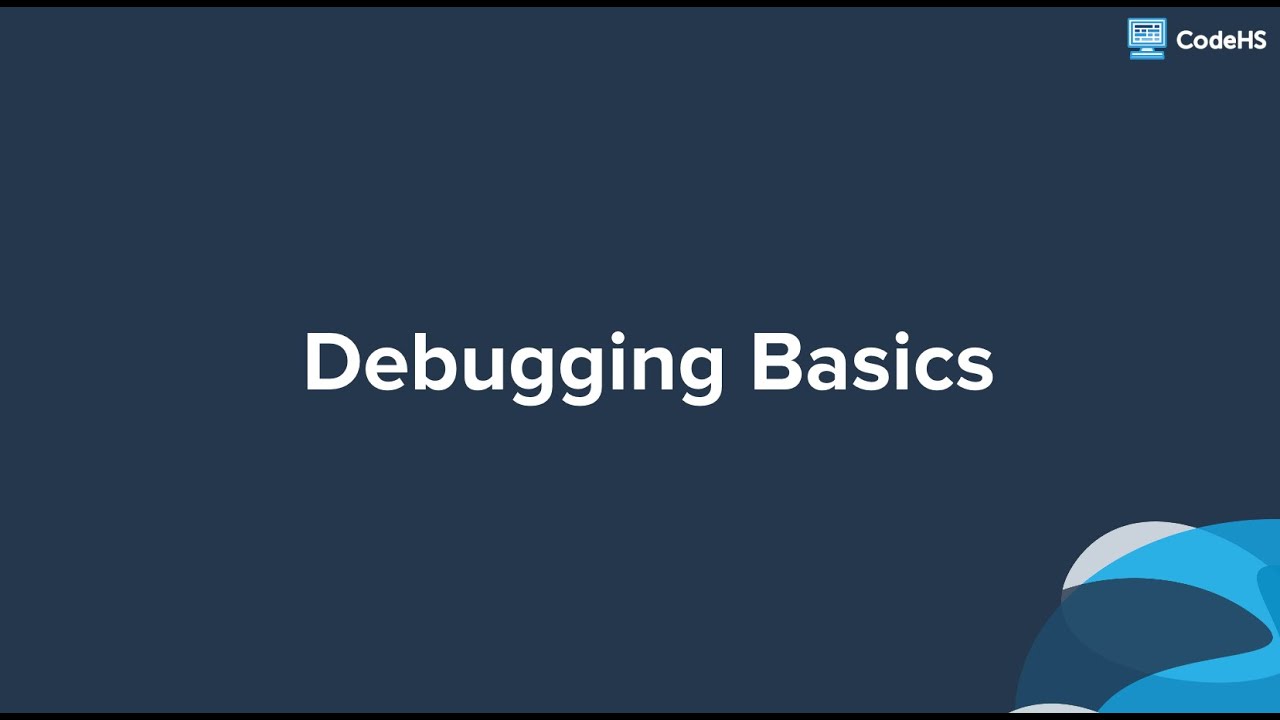 Debugging Basics (Tracy)