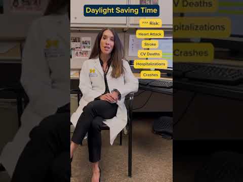 Daylight Saving Time = Bad for your Health