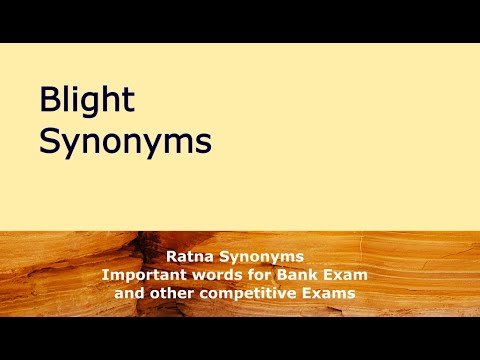 Synonyms Blight