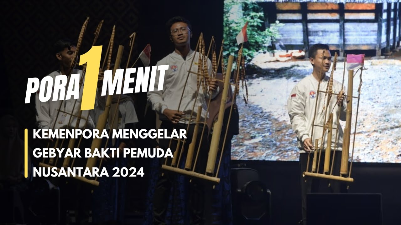 Kemenpora Menggelar Gebyar Bakti Pemuda Nusantara 2024