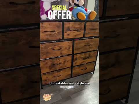 Upgrade Your Space with This Amazing Dresser #furniture #9drawerdresser