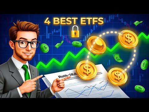 The 4 BEST ETFs To BUY and HOLD in Your Roth IRA