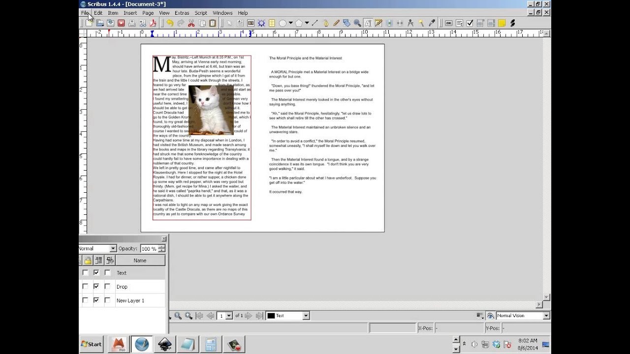 0205 Scribus (Assignment level 2)