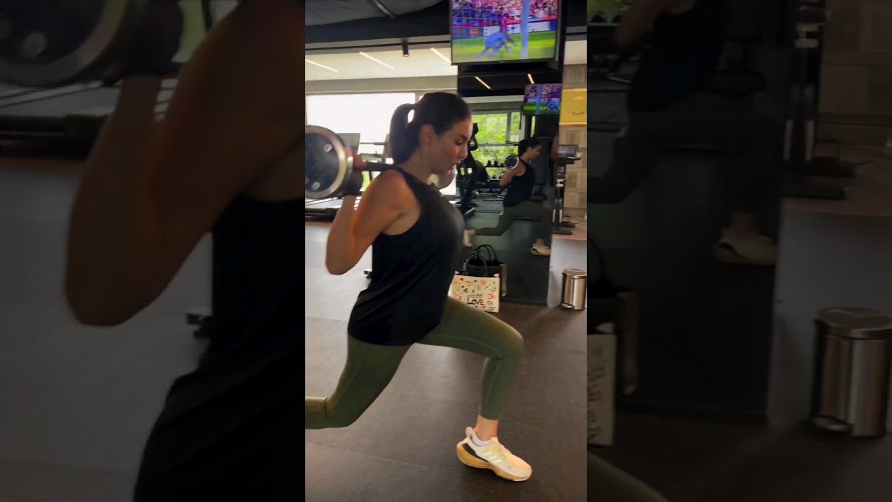 @yasmine_sabri levels up her Saturday workout with Coach @omarattiyah 💪🔥#CairoGyms #Workout