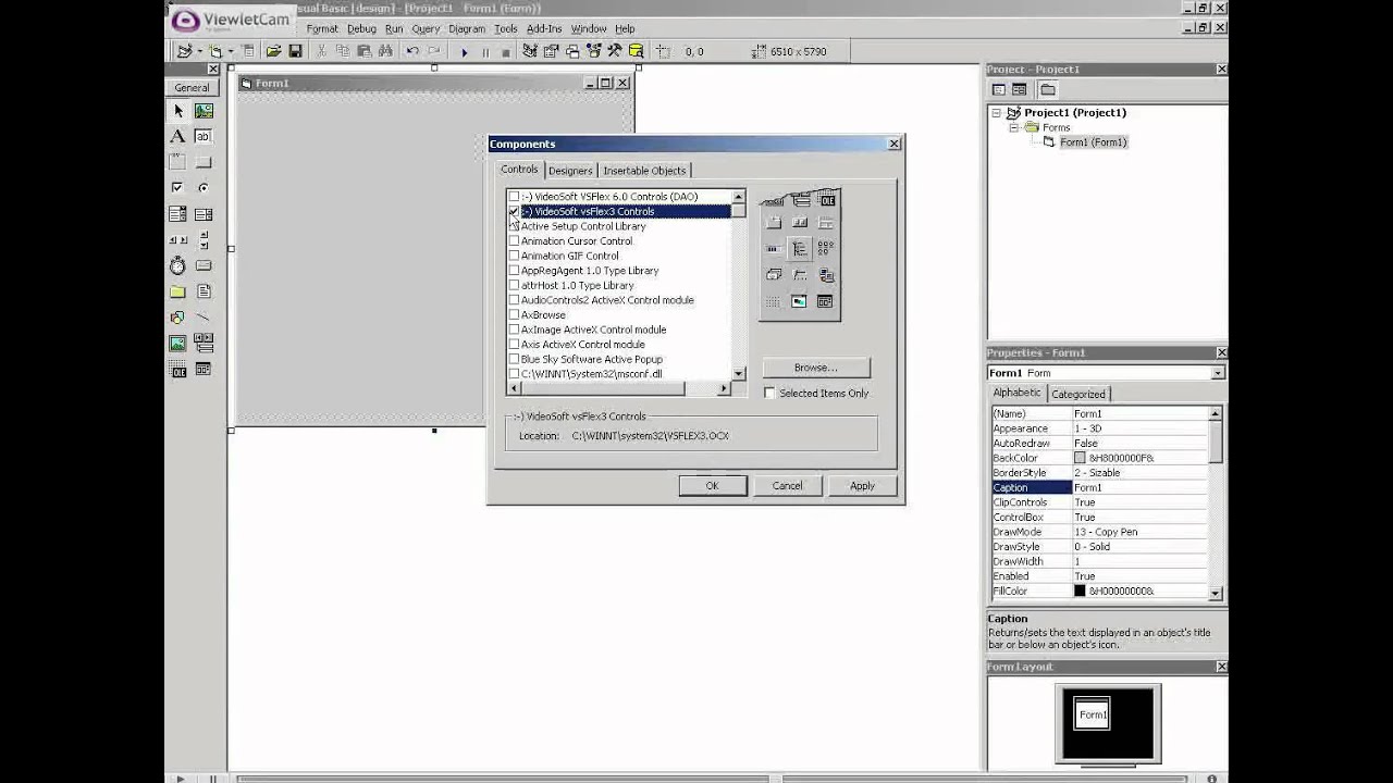 Visual Basic (VB) Tutorial - 4.8 - Components [TutorialGenius.com]