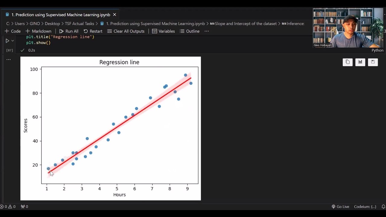 Prediction using Supervised Machine Learning