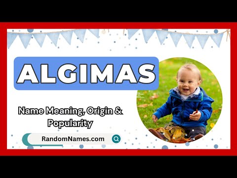 Algimas - Baby Boy Name Meaning, Origin & Popularity - RandomNames.com