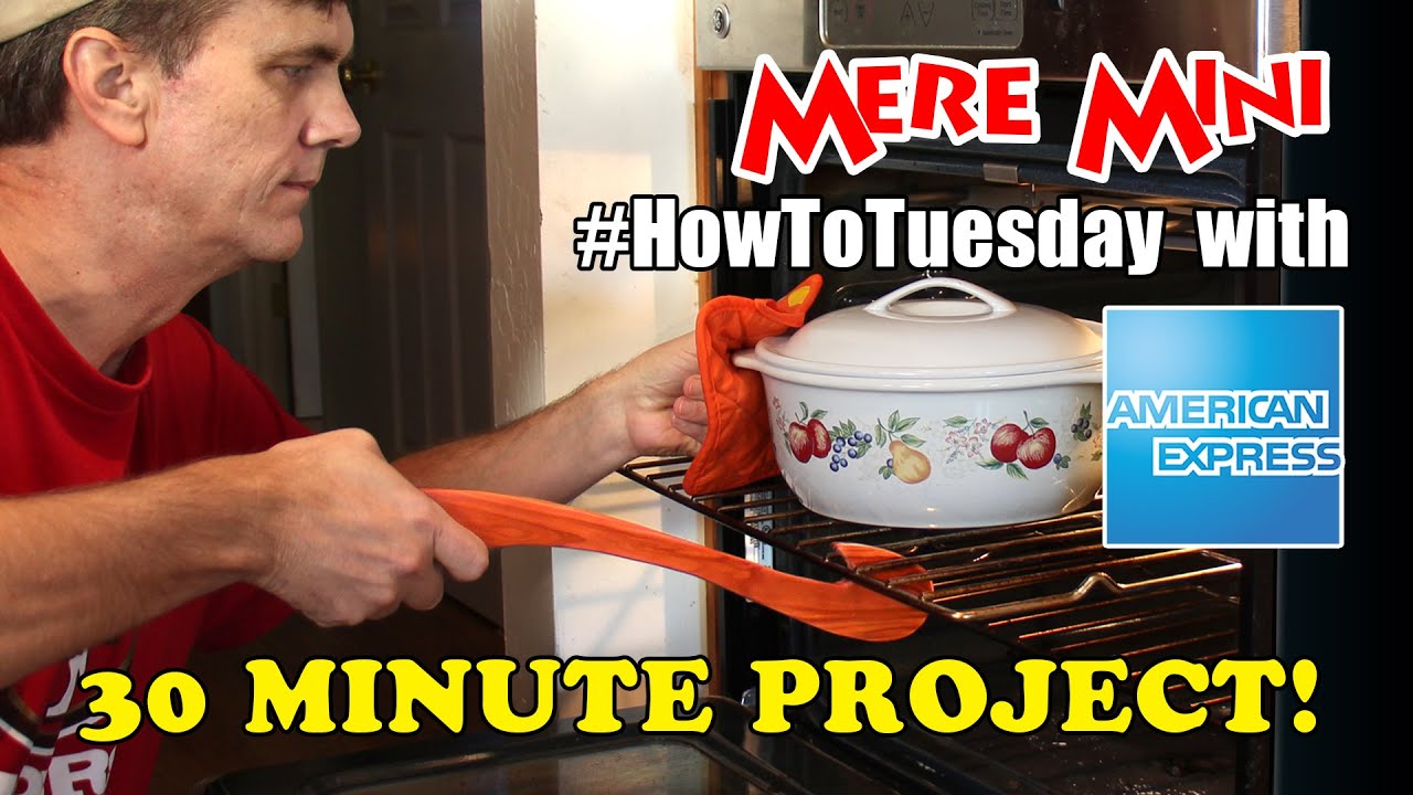 Amex EveryDay: Make this oven rack puller in 30 minutes. Mere Mini
