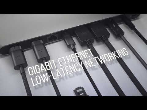 CORSAIR TBT100 DP Thunderboltâ„¢ 3 Dock - All Your Devices, Just A Cable Away