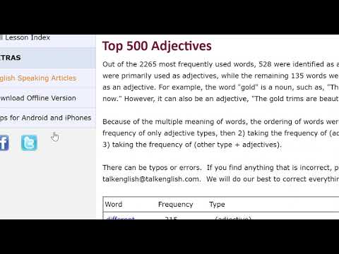 What is Adjective? || an adjective is a word that describes a noun