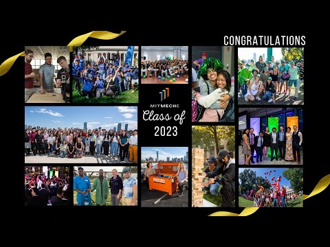 The MIT Mechanical Engineering Graduate Class of 2023