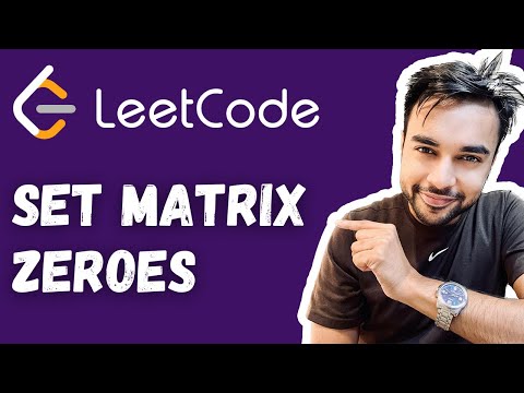 Set Matrix Zeroes (LeetCode 73) | Full solution 3 different ways with diagrams and visuals