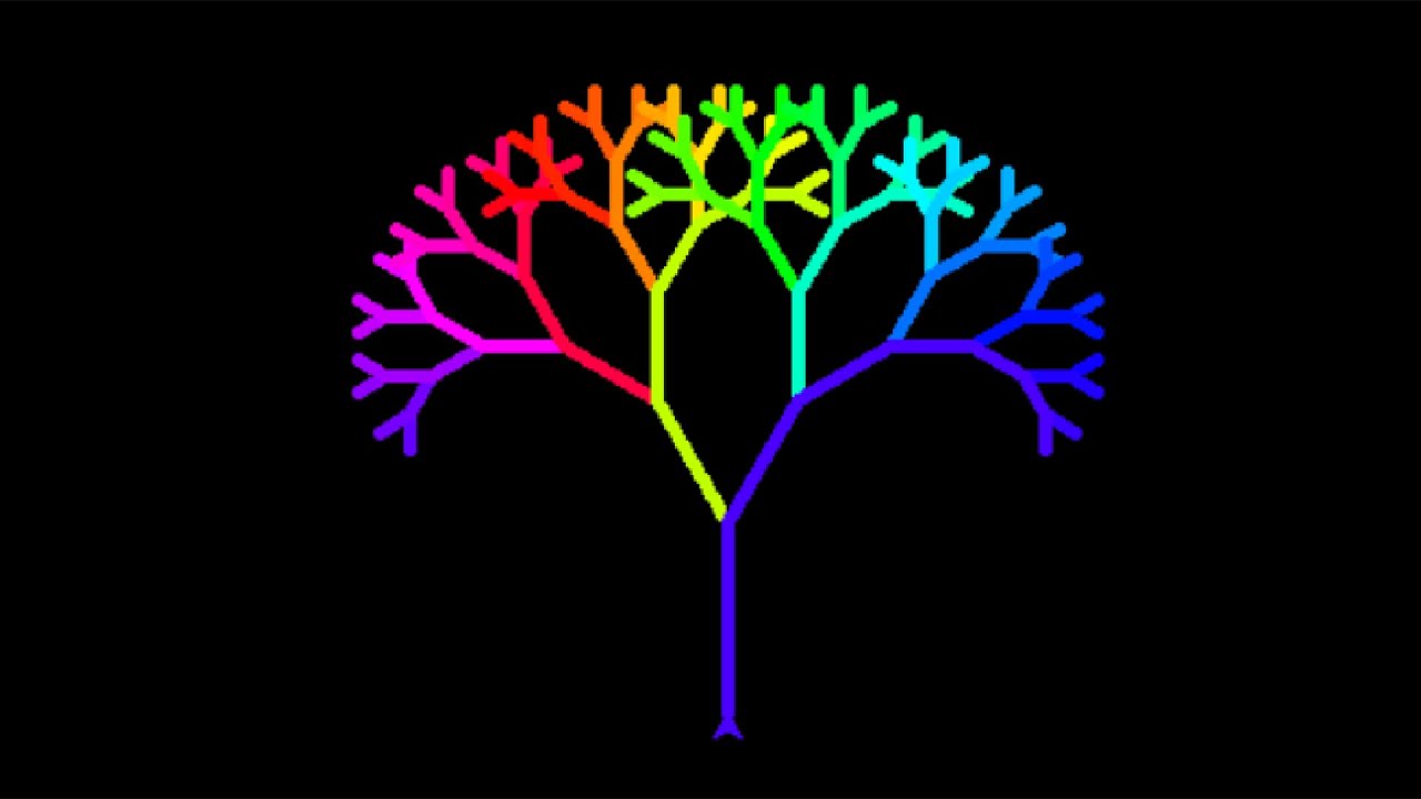 Python Turtle Tree Drawing #PythonTurtle #treedrawing  #natureart #pythonprogramming  #gamedesigning