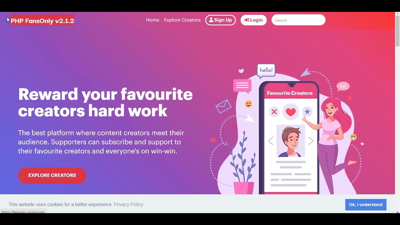 🔔 Download PHP FansOnly Patrons v2.1.2 - PHP Script NULLED 🔔