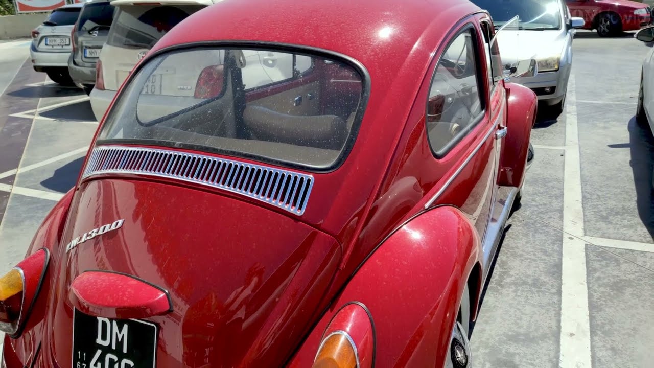 Red VW Beetle 1300