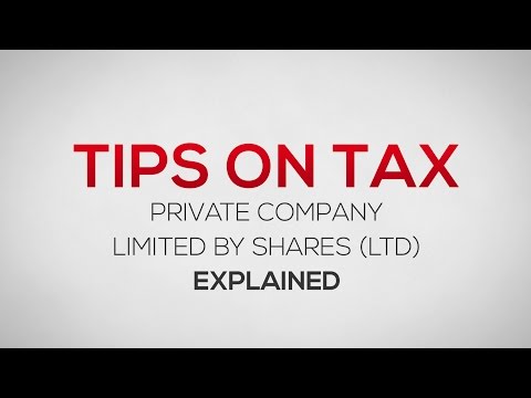 What is a Private Company Limited by Shares? (LTD)
