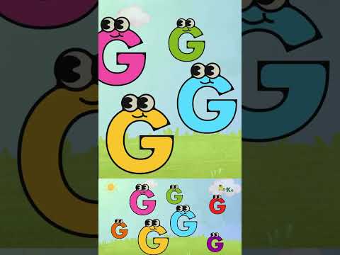 πLetter G Song for Preschoolers π List of Words That Start With Letter 'G' For Children π G
