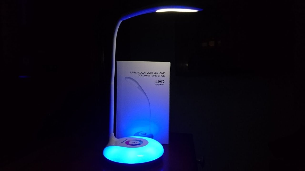 Review: Idealeben Lámpara de Escritorio LED Multicolor USB