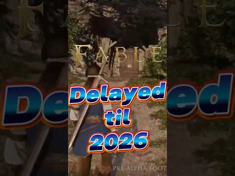 Fable is DELAYED till 2026 😲 #fable #xbox #shorts